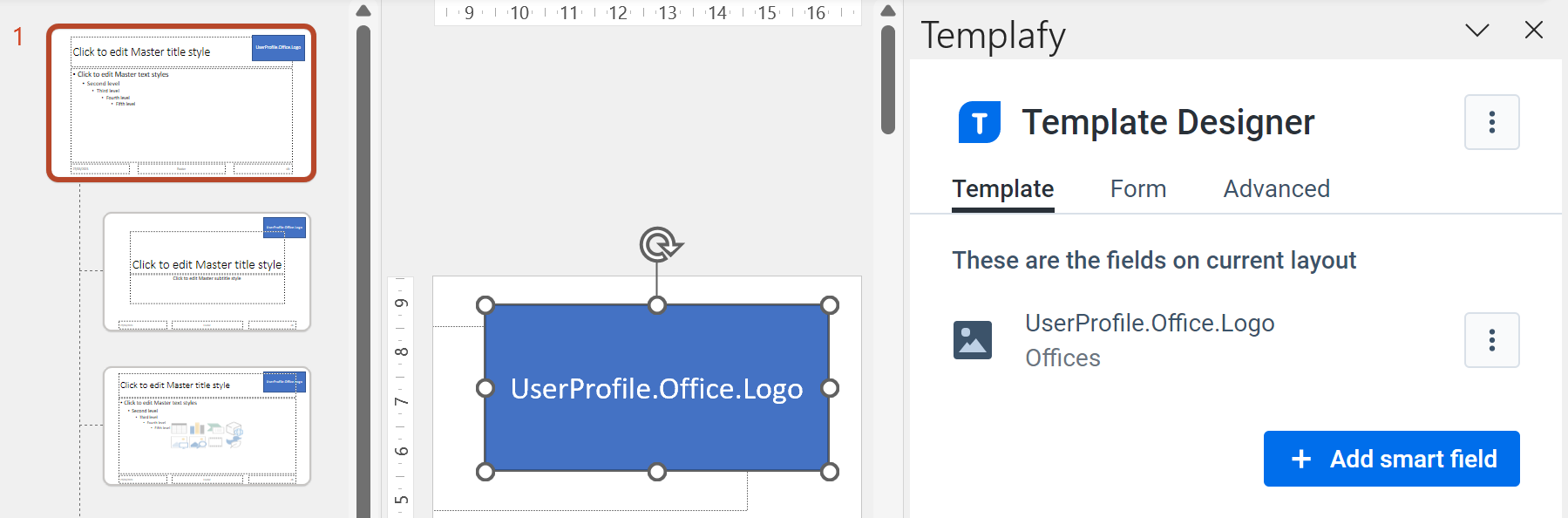 How to create Smart fields in PowerPoint – Templafy Help center