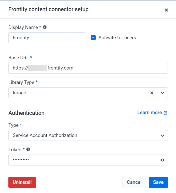 How to enable Frontify Content Connector – Templafy Help center