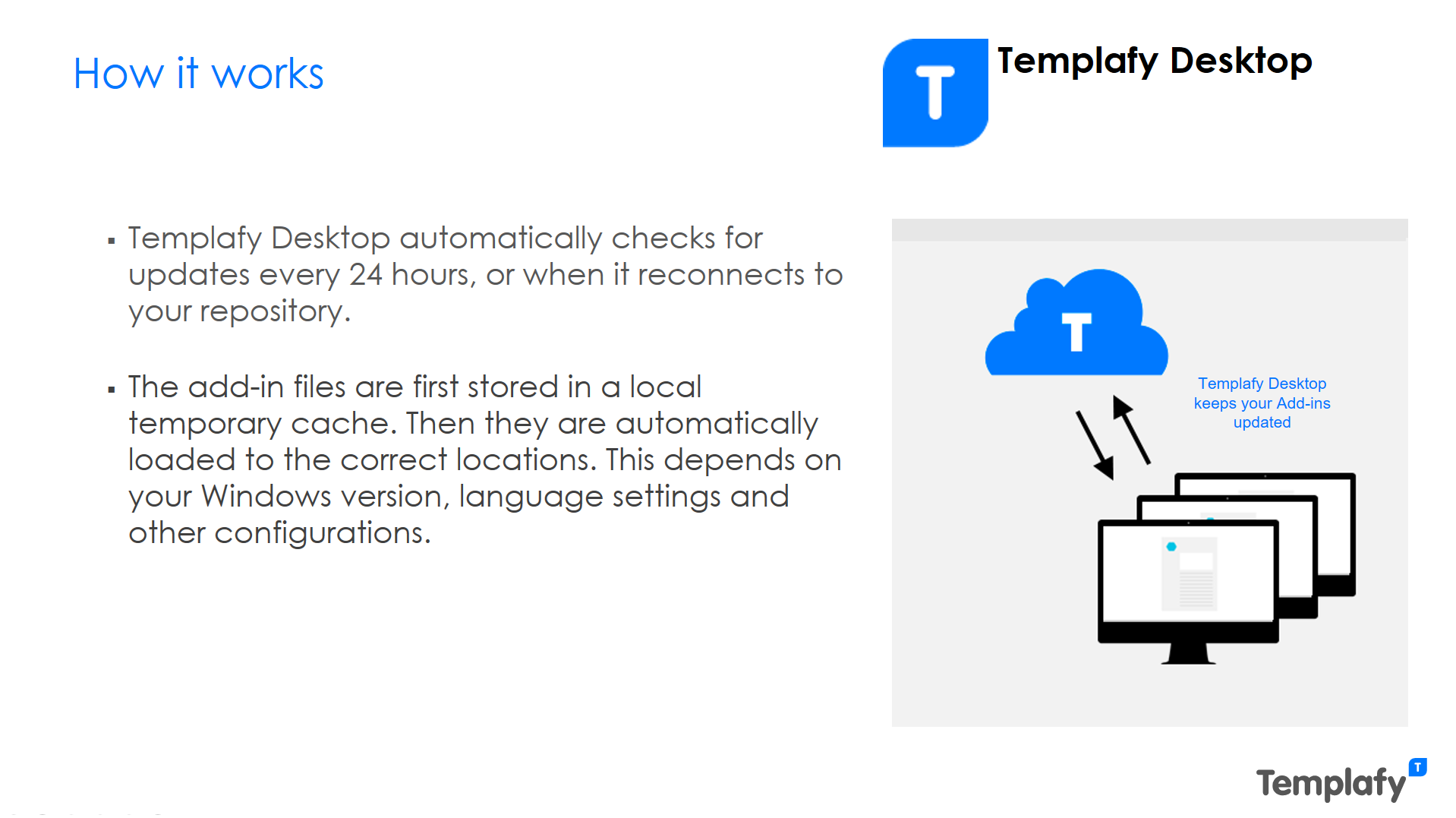 About Templafy Desktop – Templafy Help center