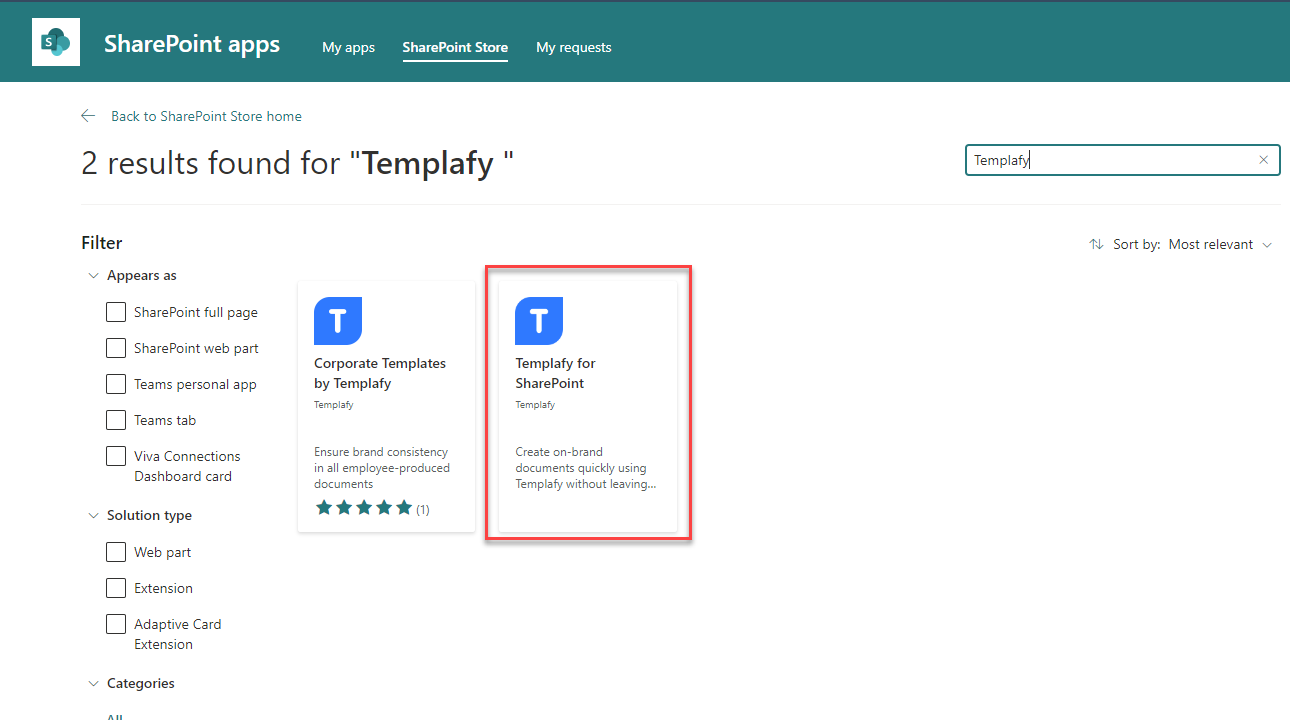 How to enable SharePoint App Connector – Templafy Help center