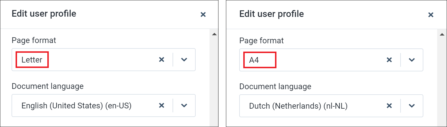 How to set the page setup of a document – Templafy Help center
