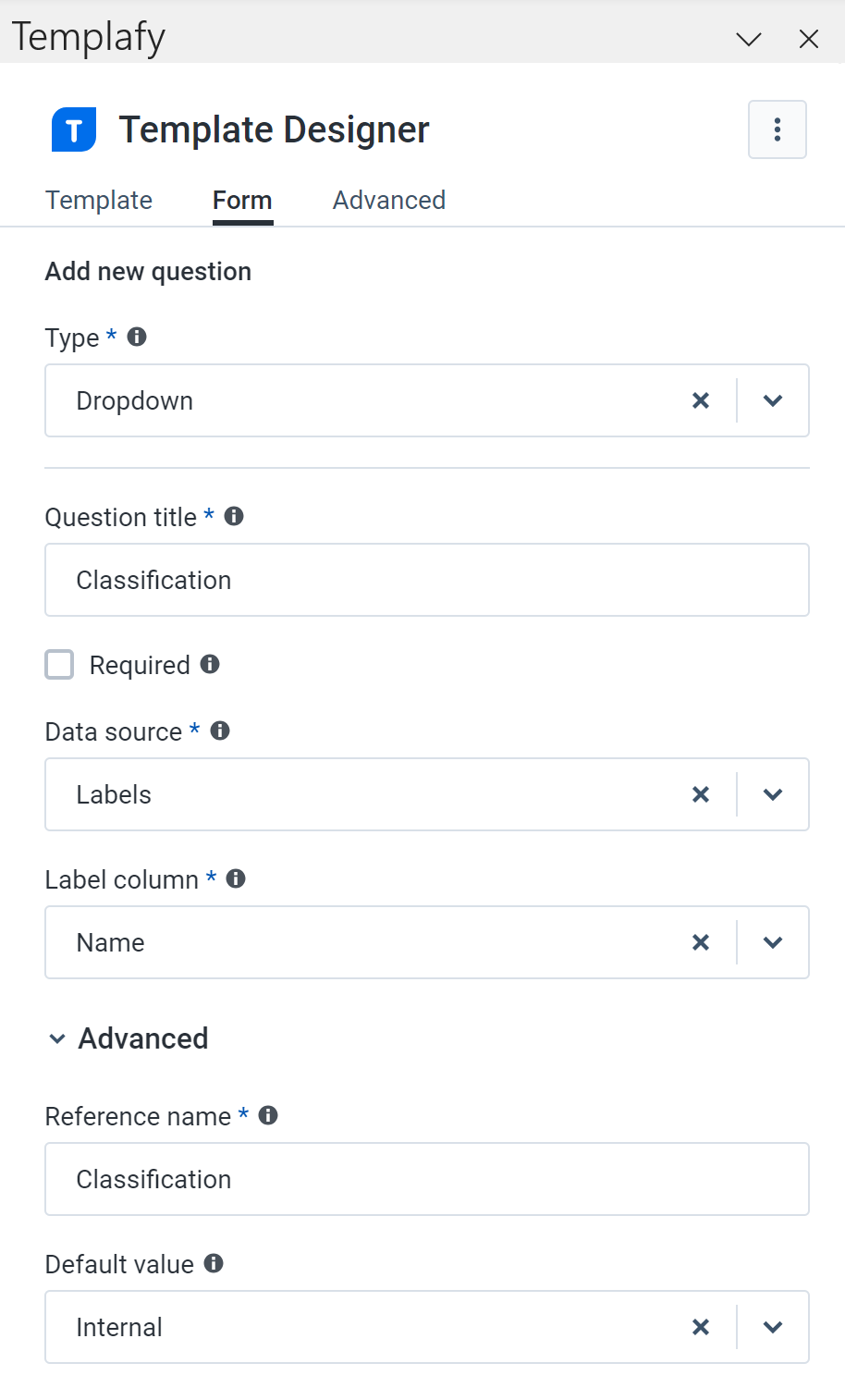 How to create a blank template – Templafy Help center