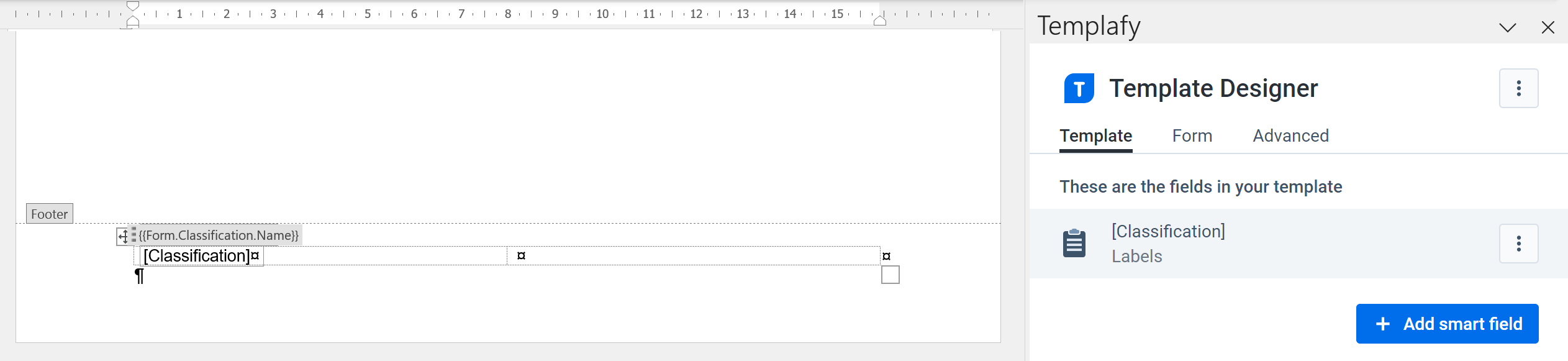 How to create a blank template – Templafy Help center