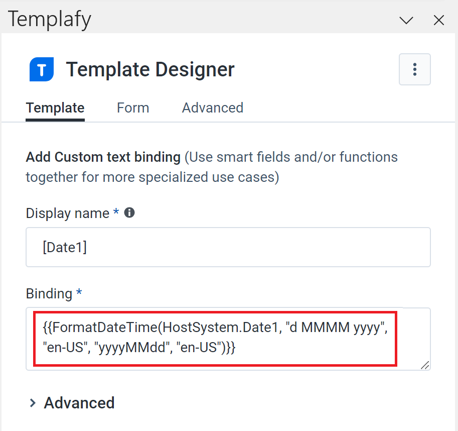 How to create a HostSystem binding – Templafy Help center