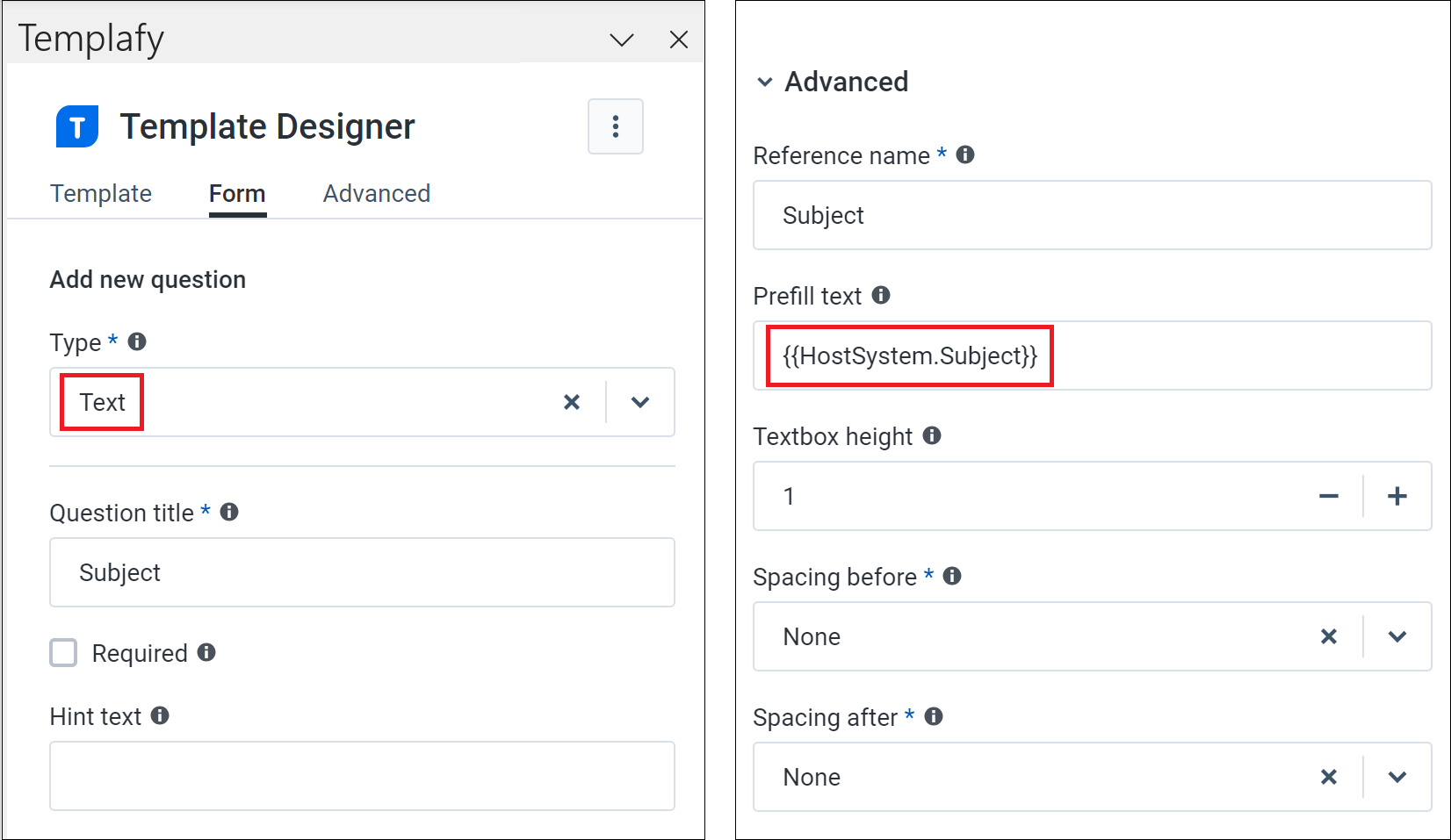 How to create a HostSystem binding – Templafy Help center