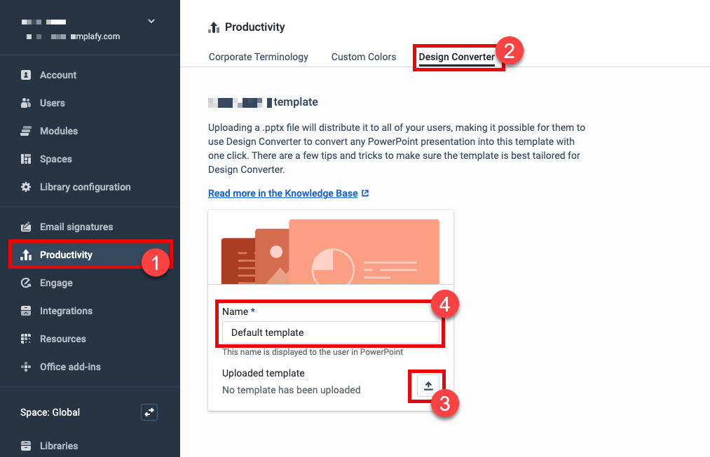 Design Converter – Templafy Help center