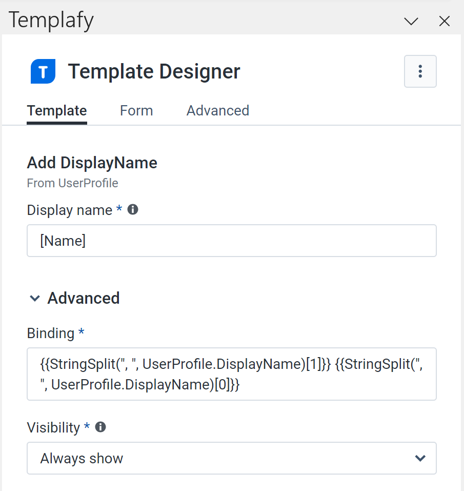 How To Separate Multiple Pieces Of Text Using Stringsplit Templafy 