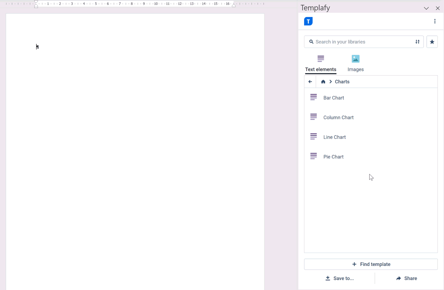 How to create custom chart bindings – Templafy Help center