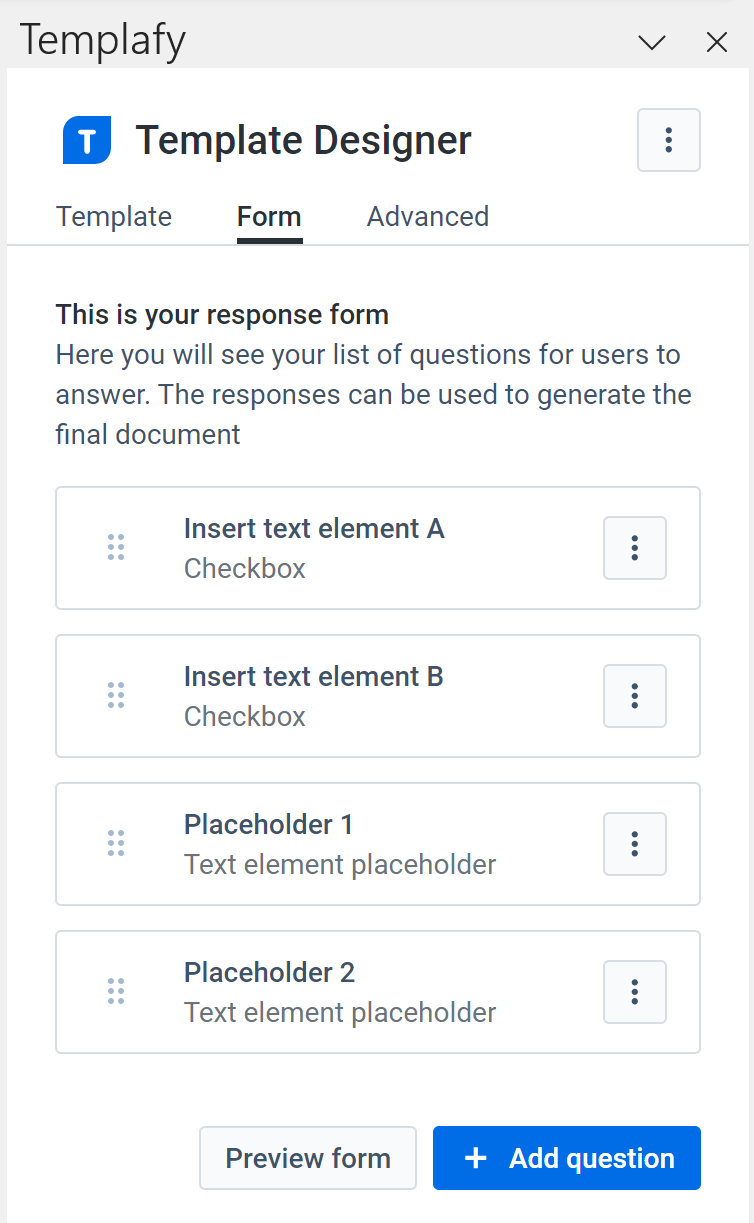 How To Dynamically Insert Text Elements From The Library In A Document Templafy Help Center