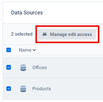 How to restrict data source editing to specific users – Templafy Help center