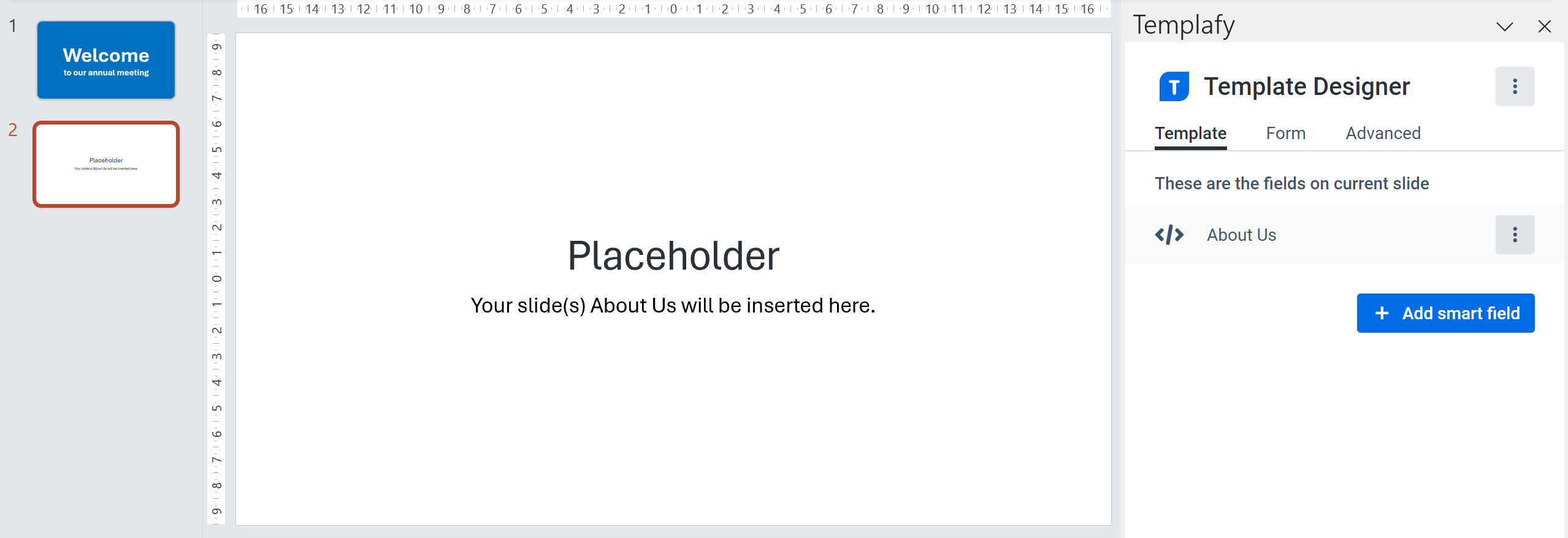 How To Dynamically Insert Slides From The Library In A Presentation Templafy Help Center