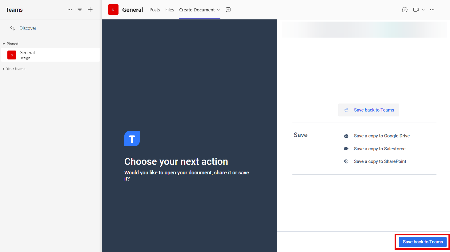 How to use Microsoft Teams Integration – Knowledge Base