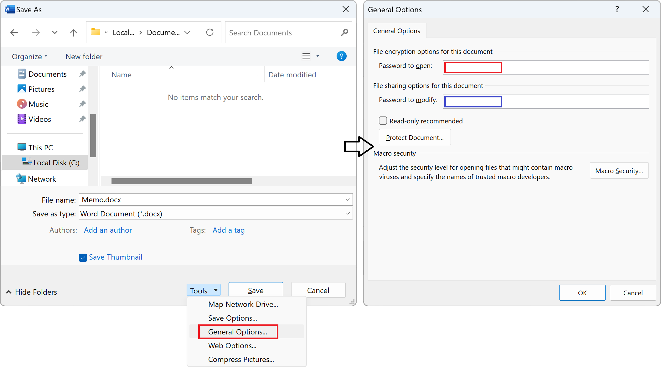 What types of document protection are supported? – Templafy Help center