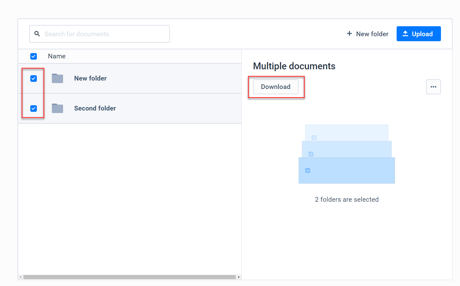 How to download assets and folders from Libraries – Templafy Help center