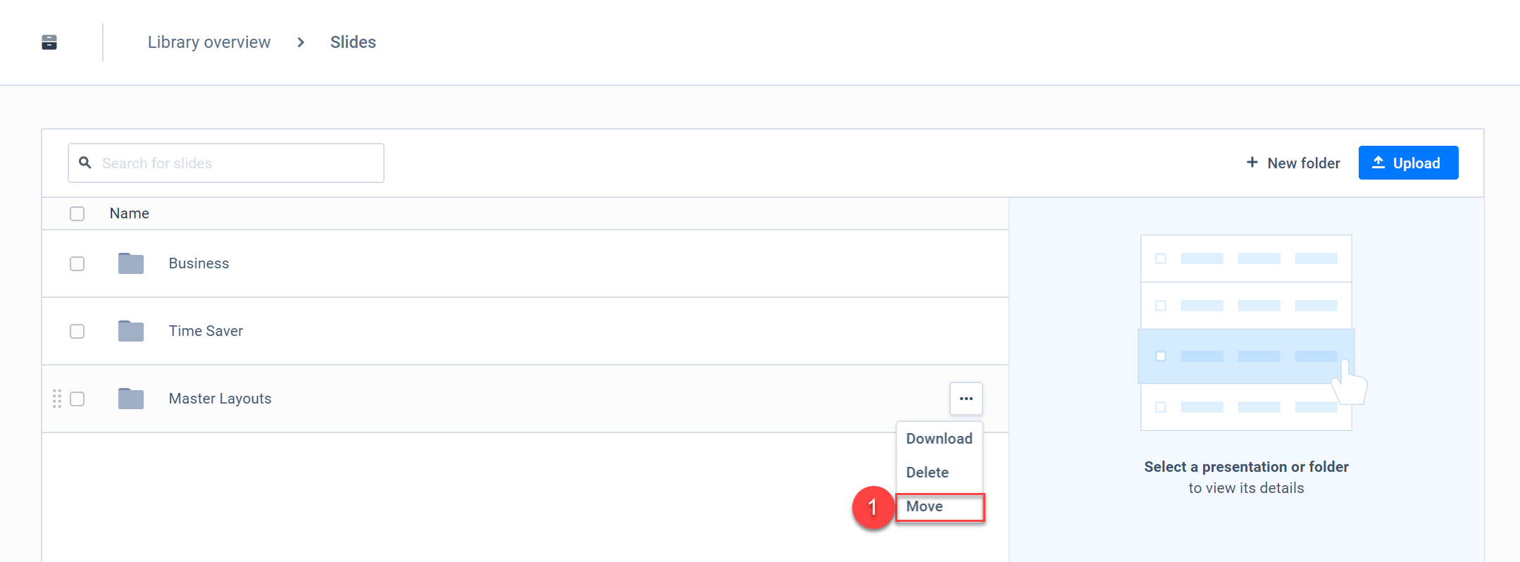 How to reorder, move or delete assets and folders in Libraries ...