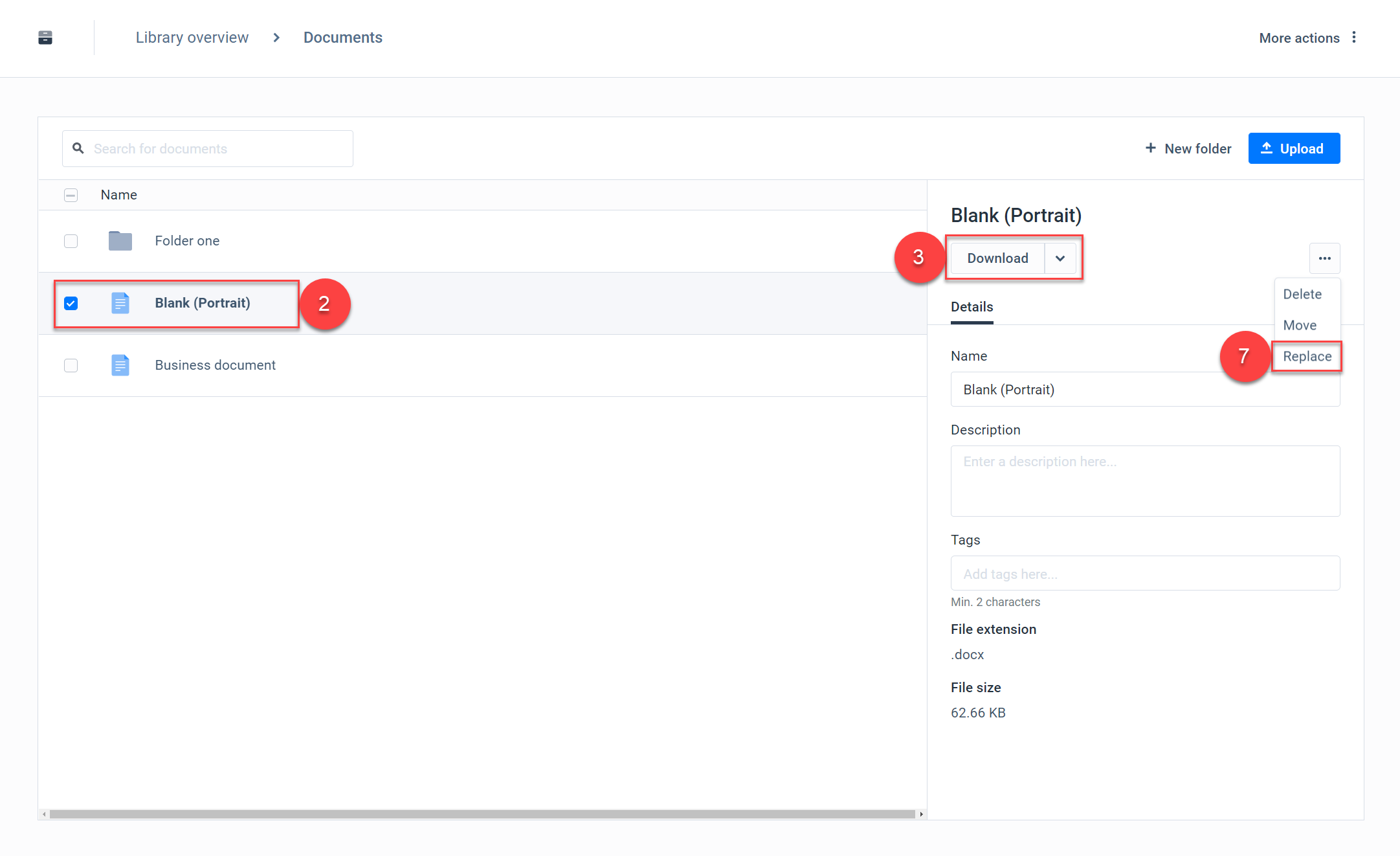 How to update files in Libraries – Templafy Help center