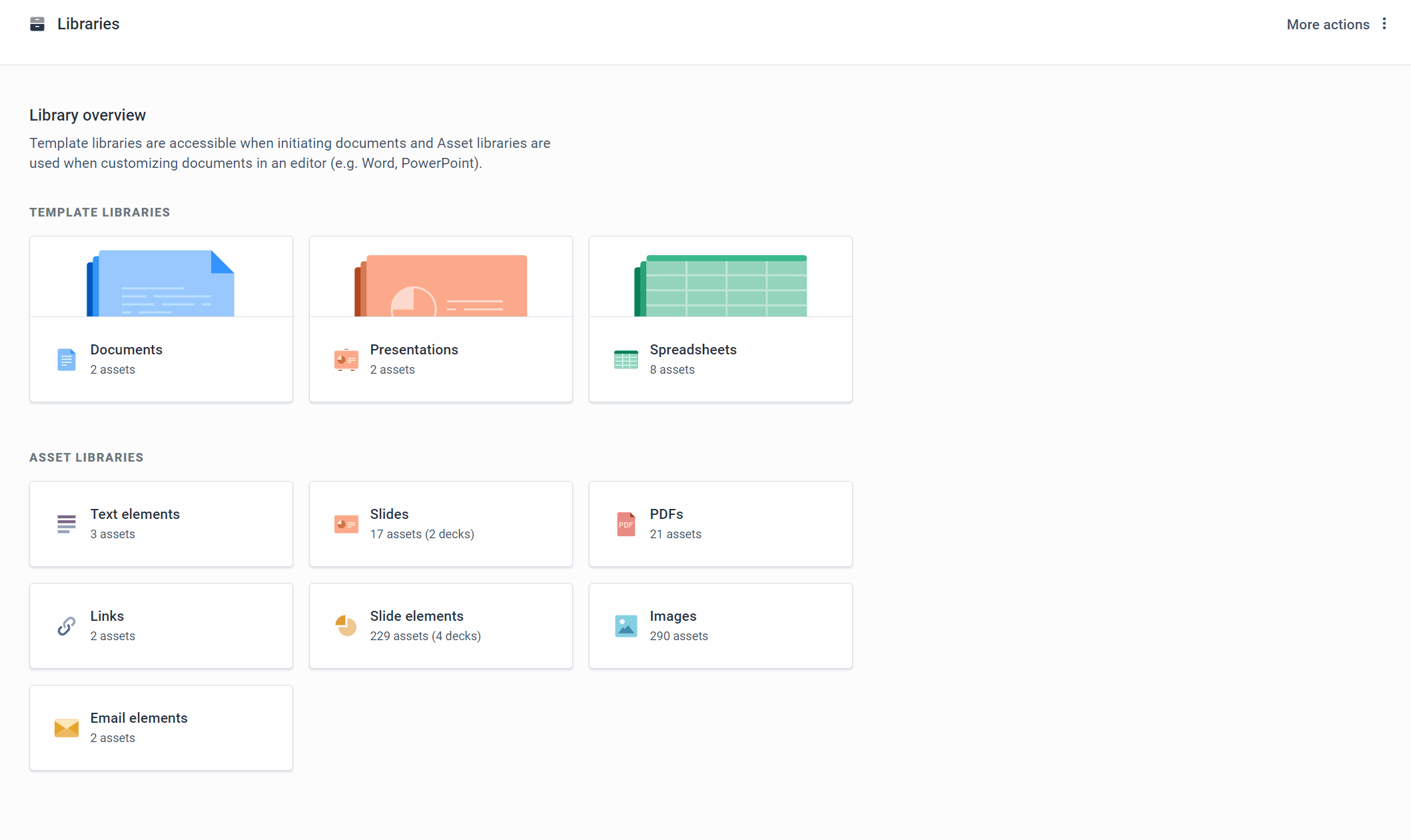 How to search in Libraries in the Admin Center – Templafy Help center