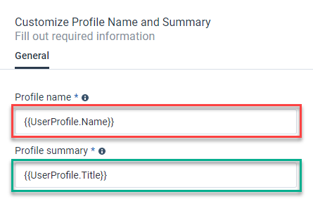 Editing the header of a User Profile – Templafy Help center