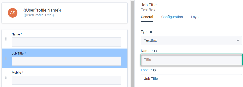 Editing the header of a User Profile – Templafy Help center