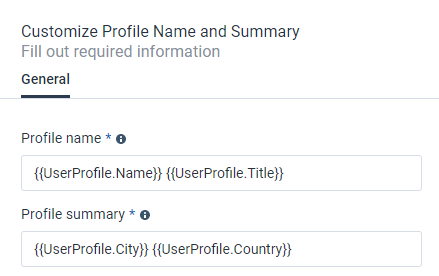 Editing the header of a User Profile – Templafy Help center
