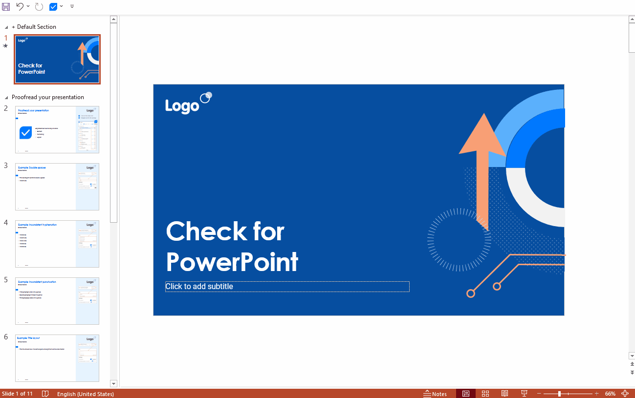 How to check a presentation with Check for PowerPoint – Templafy Help ...