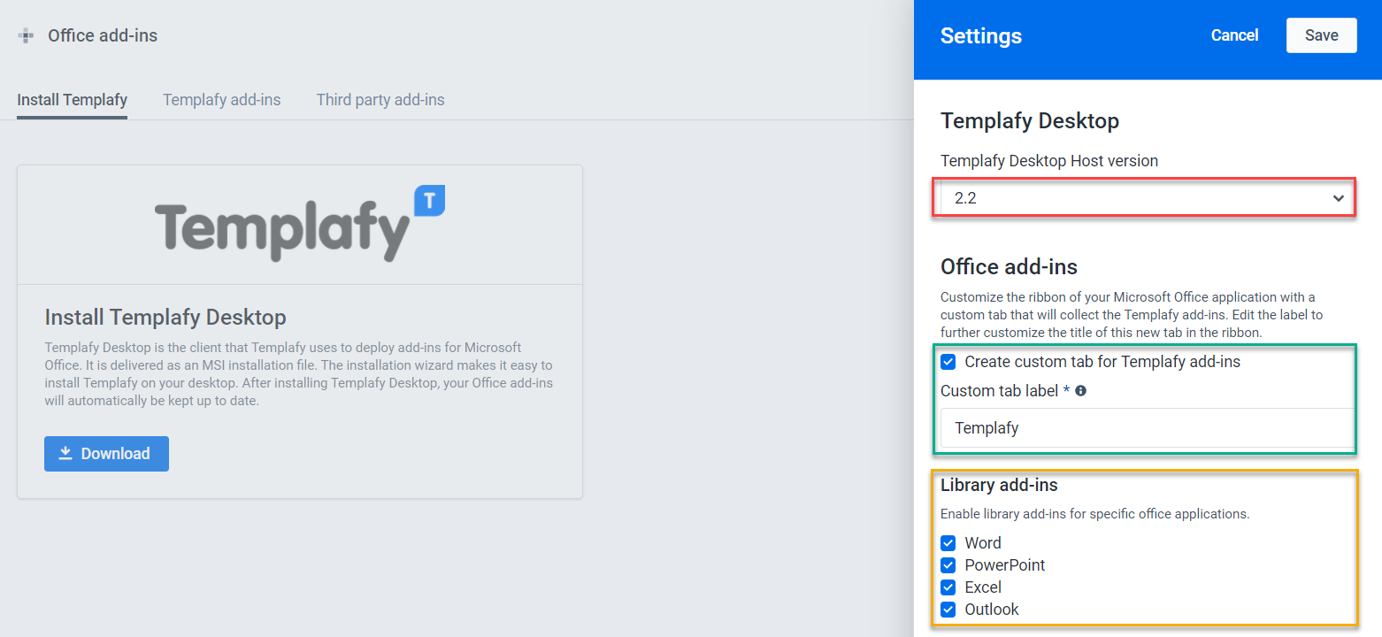 More Actions Office Add Ins Knowledge Base 