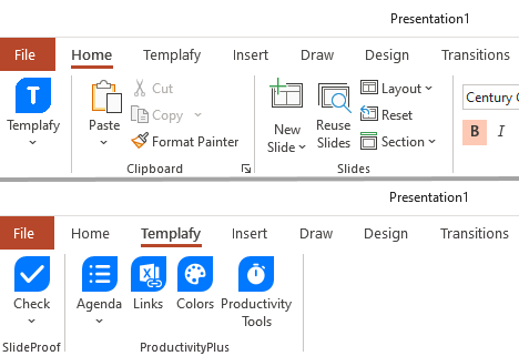 Advanced settings of Office add-ins (More options) – Templafy Help center