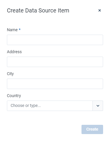 How to create and manage Data Source items – Templafy Help center