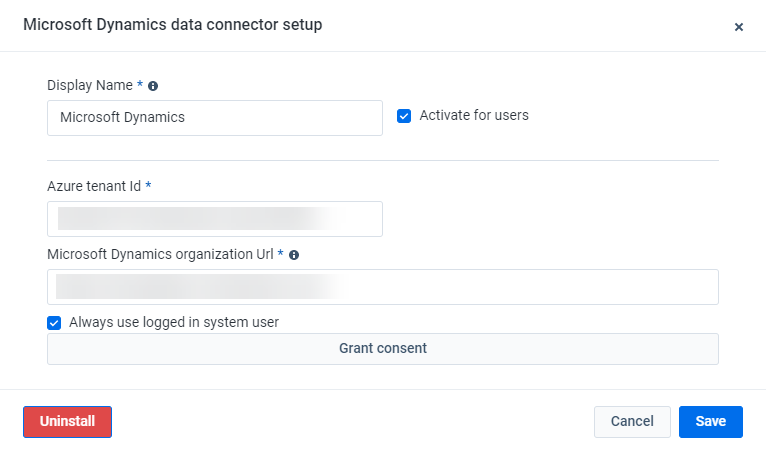 How to enable Microsoft Dynamics Data Connector – Templafy Help center