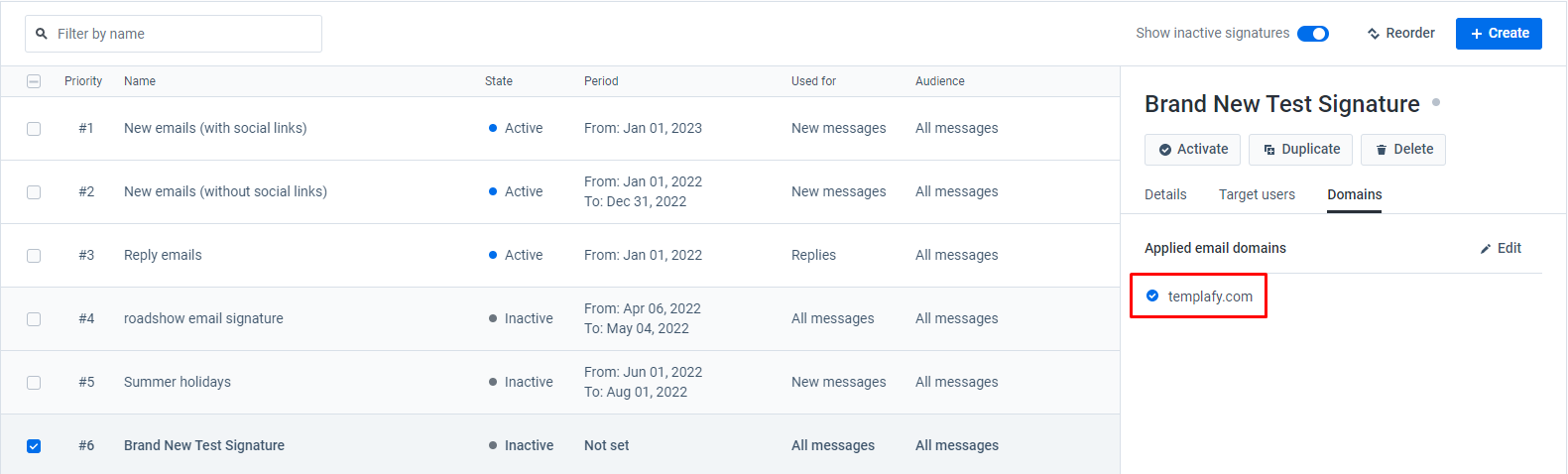 How to build and distribute email signature parts – Templafy Help center