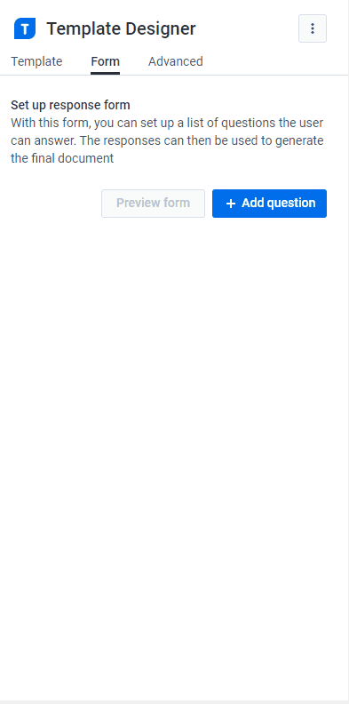 How to create a list provided by an External Data Source in the response form – Templafy Help center