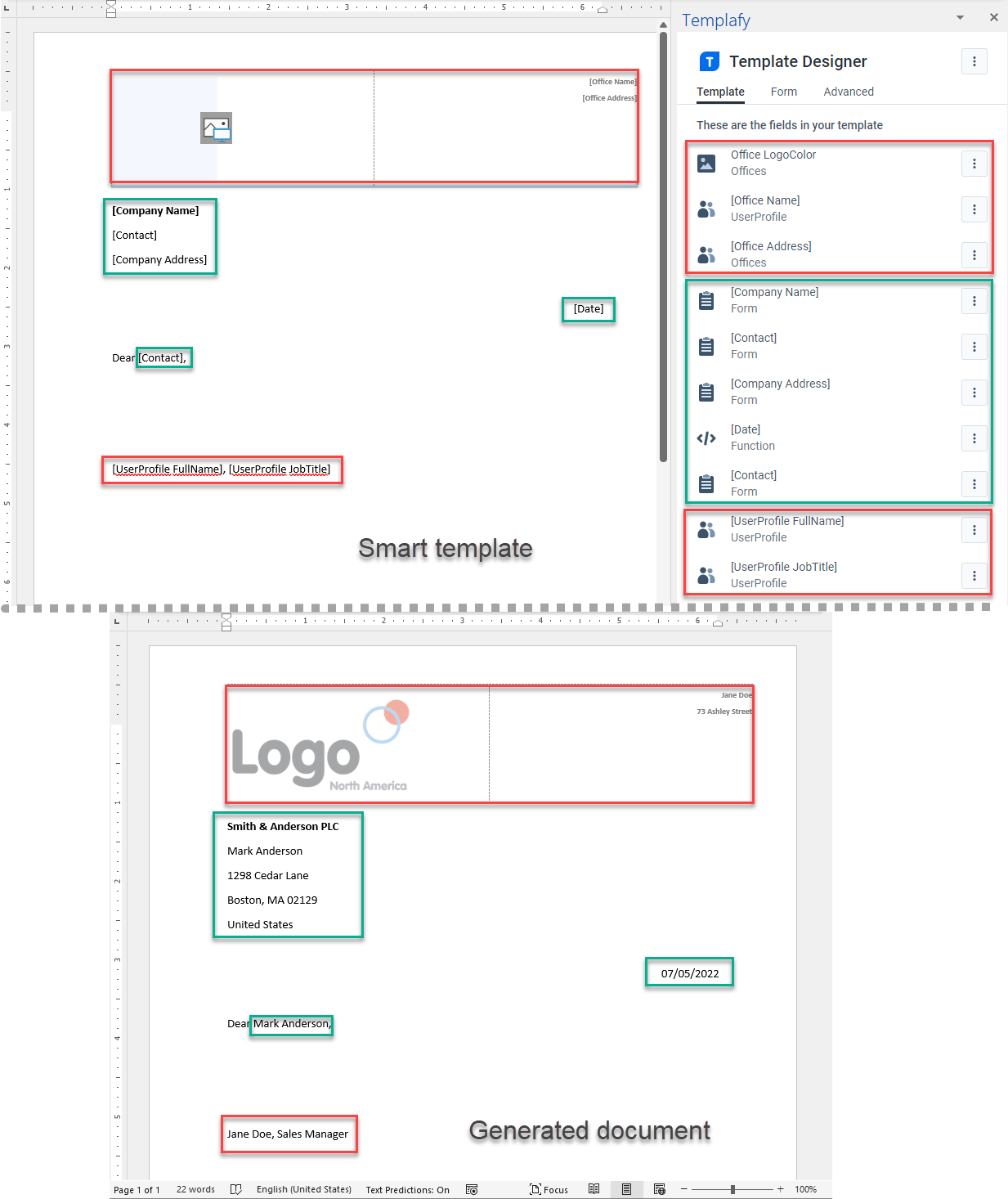 What are smart fields? – Templafy Help center