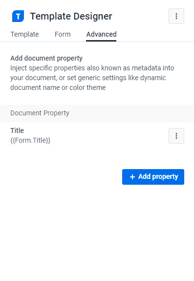 How to delete template settings and properties – Templafy Help center