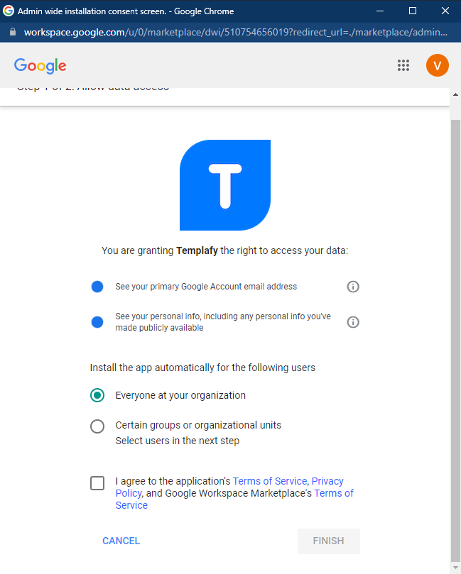How to configure the Templafy Library Taskpane in Google Docs, and Slides – Templafy Help center