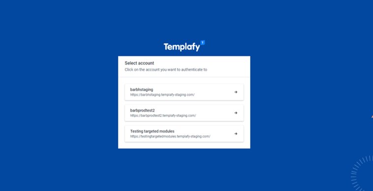 Working with Multiple Templafy Tenants – Knowledge Base