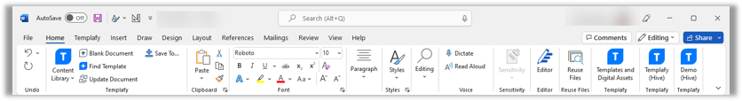 Which Library buttons can be accessed from the ribbon on PC, Mac, and ...