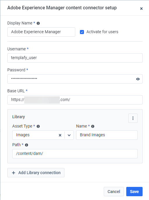 How to enable Adobe Experience Manager Content Connector – Templafy Help center